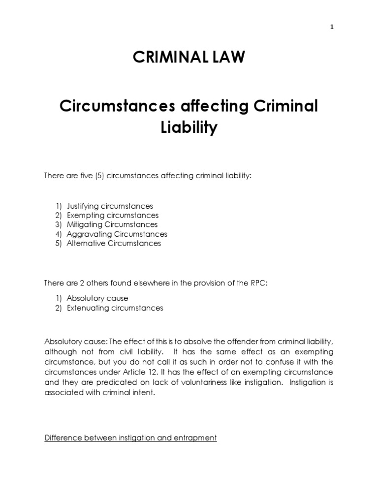 Crim Law Module 2 | PDF