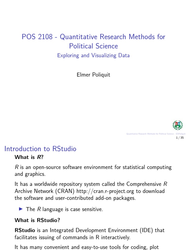 3 Exploring And Visualizing Data Pdf R Programming Language Computer Engineering