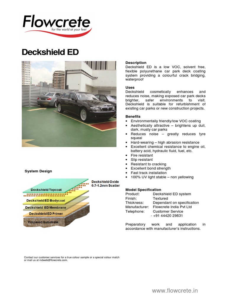 Deckshield Ed | PDF | Flooring | Concrete