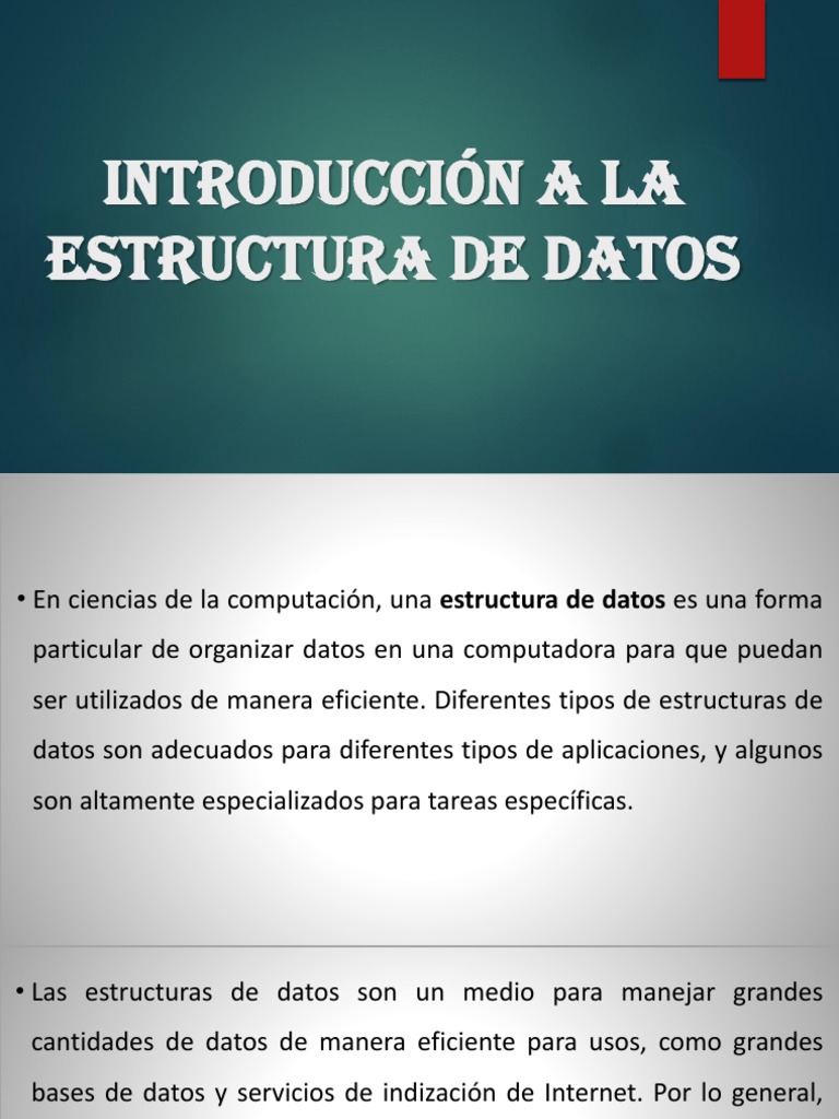 Estructura de Datos | PDF