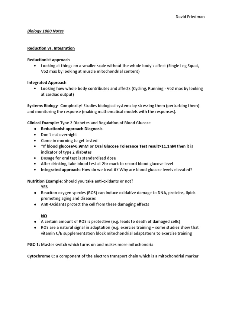BIO 1080 Midterm Notes | PDF | Science & Mathematics BIO 1080 Midterm Notes | PDF | Science & Mathematics