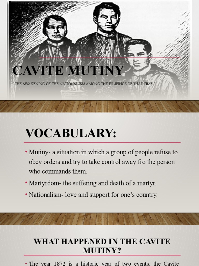 GE 2 PPT Cavite-Mutiny | PDF | Spanish Colonization Of The Americas ...