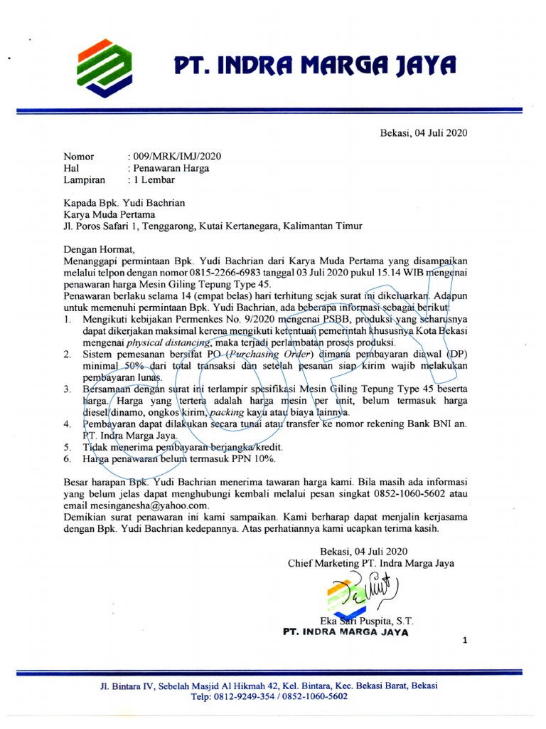 Pak Yudi Bachrian - Karya Muda Pertama | PDF