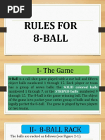 8 Ball Pool Rules | PDF