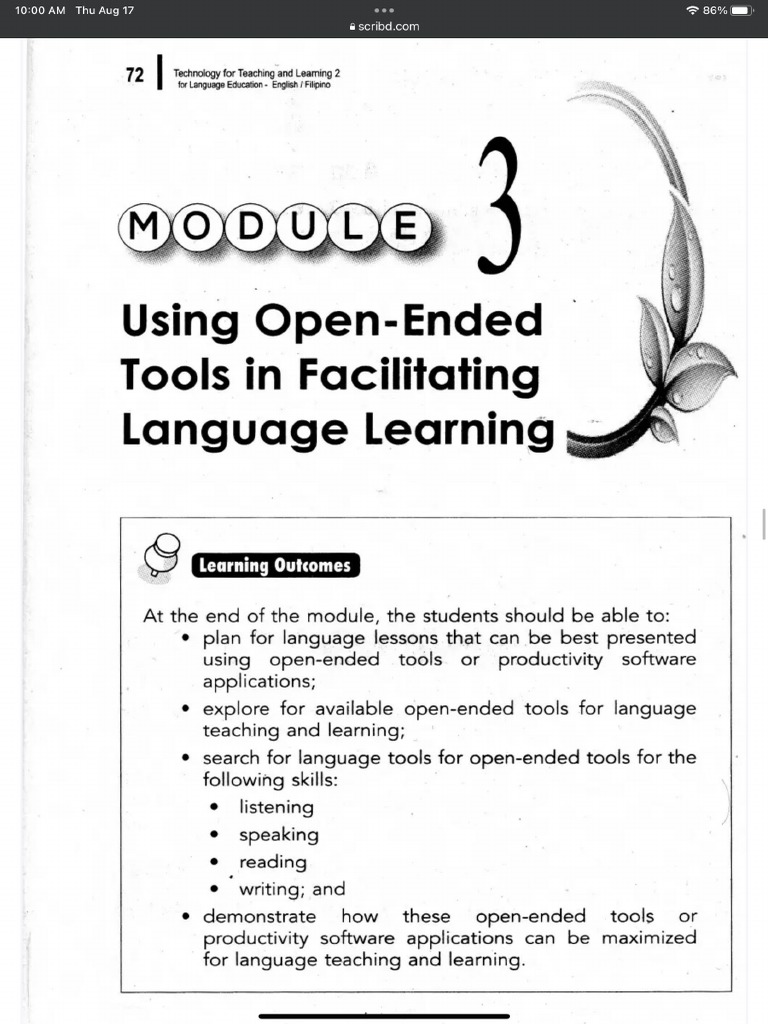 TTL 2 Module 3 Lesson 1 | PDF
