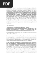 Maragtas: Epic of Ten Datus | PDF | Southeast Asia | Philippines
