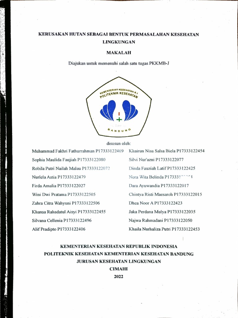 8 - Natrium Bisulfit - Makalah Permasalahan Kesehatan Lingkungan | PDF