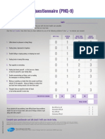 PHQ-8 Depression Questionnaire PDF | PDF