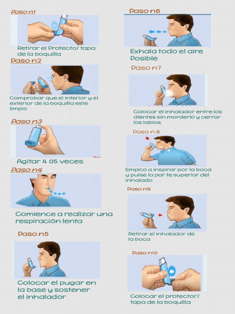 Uso Correcto de Los Inhaladores - 230830 - 113025 | PDF
