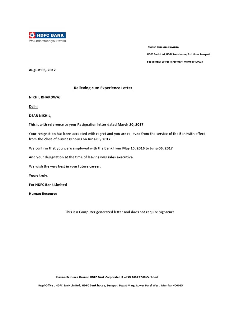 HDFC Bank Limited | PDF | Career & Growth | Finance & Money Management