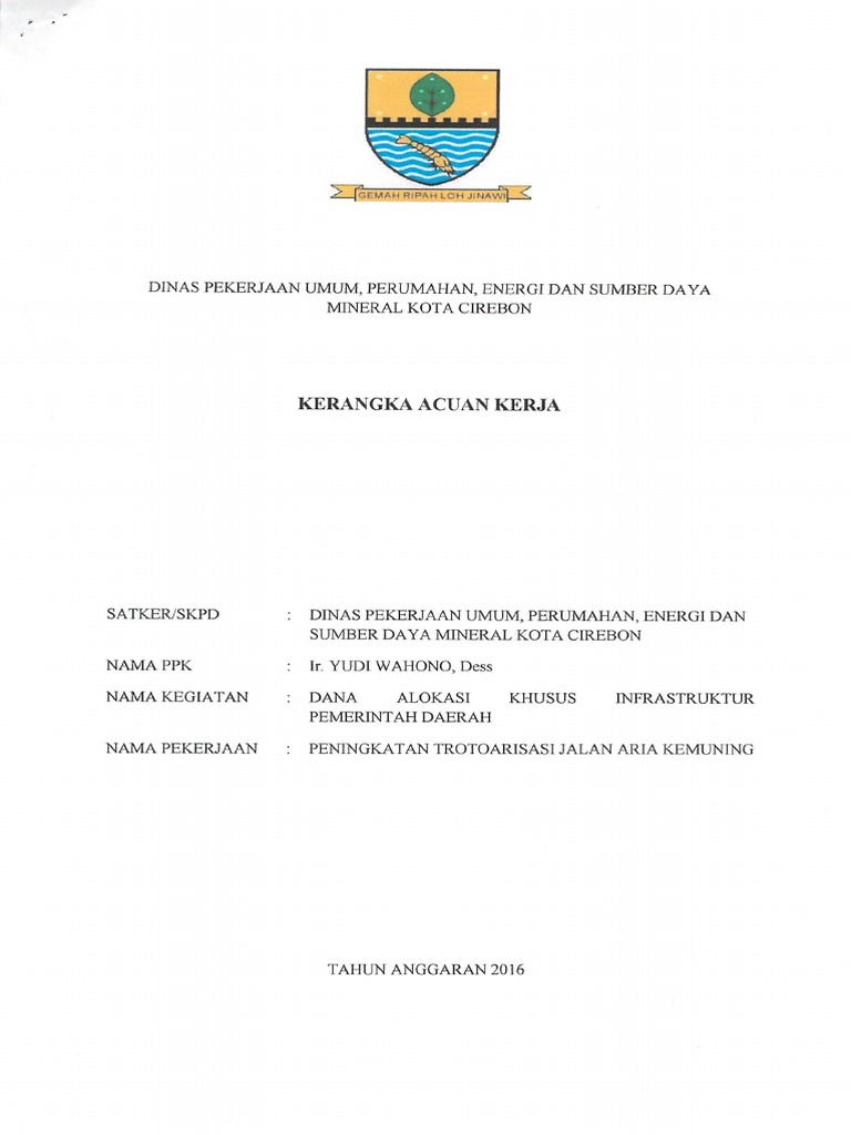 KAK Arya Kemuning 2016 | PDF