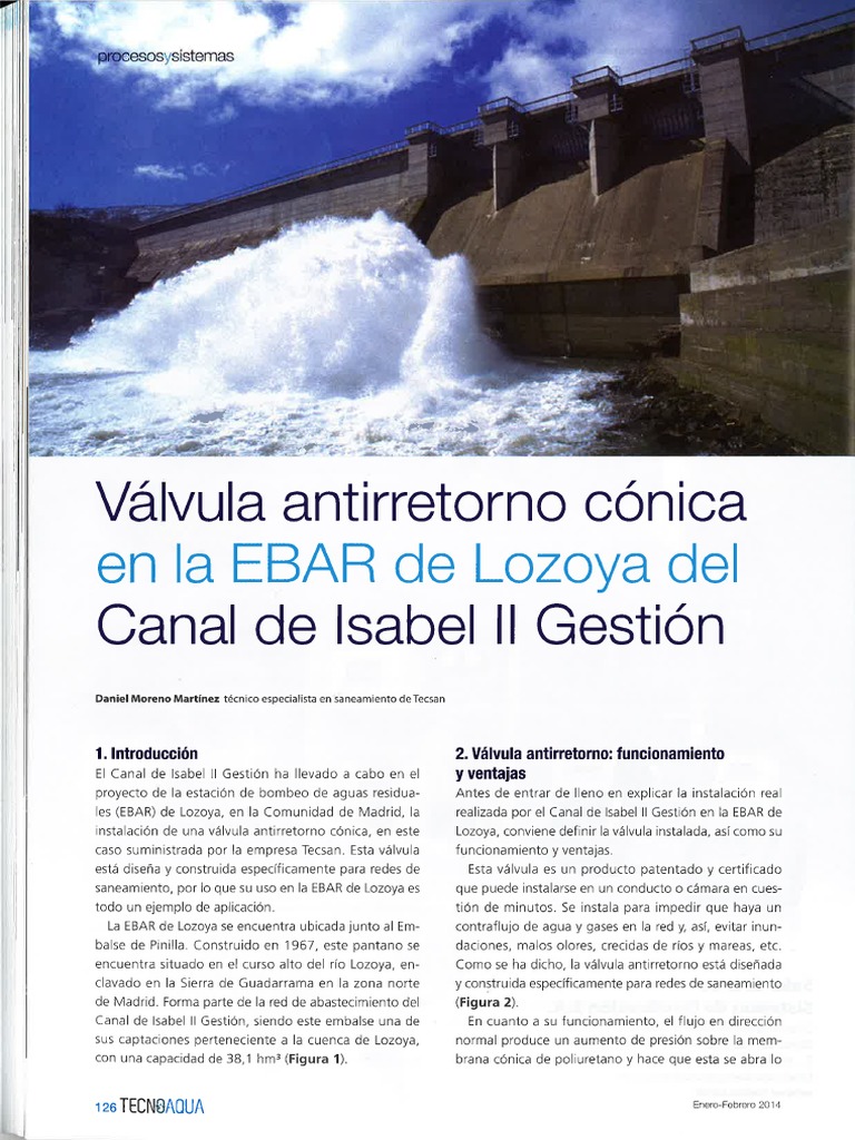 Valvula Antirretorno-Cyii | PDF