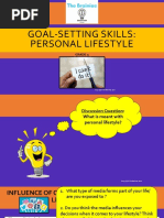 Goal-Setting for Grade 9 Lifestyle Choices | PDF | Goal | Goal Setting