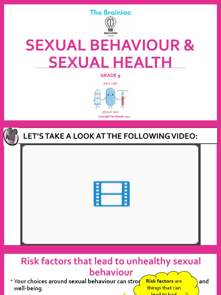 GR 9 LO Term 1 (Sexual Behaviour & Sexual Health) | PDF | Sexually Transmitted Infection ...