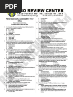 Abnormal Psychology Practice Test | PDF | Anxiety Disorder | Diagnostic ...