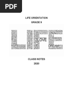 Grade 9 Subject Choice Project | PDF | Career & Growth