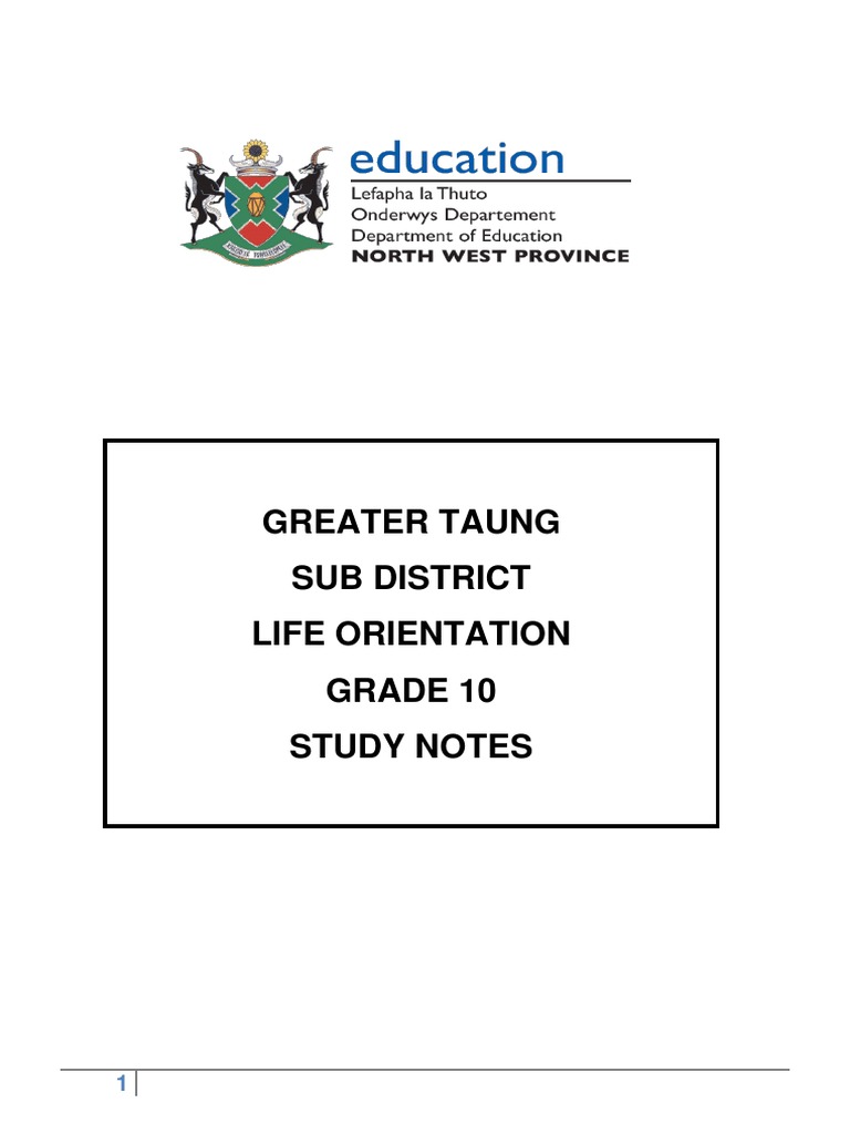 Lo GR 10 Study Notes-1 | PDF | Discrimination | Taxes