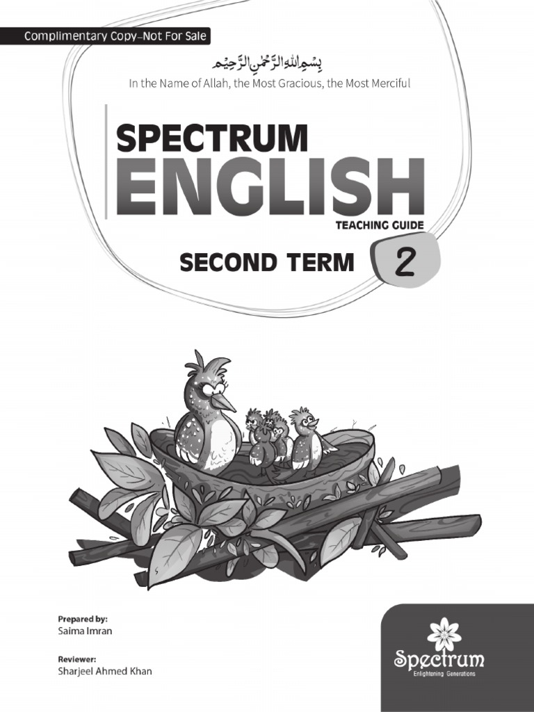 Spectrum English Grade 2 Teaching Guide Second Term80 | PDF ...