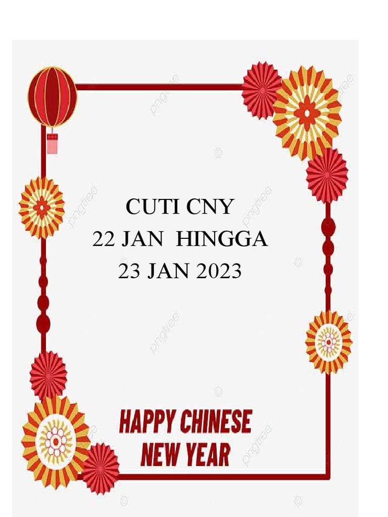 Cny Border Theme | PDF