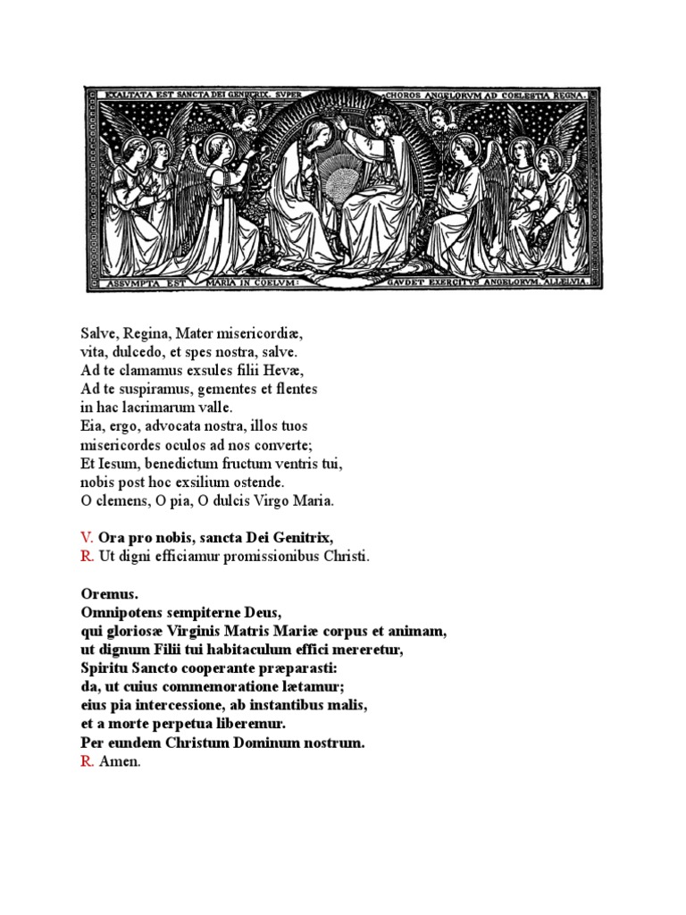 Salve Regina | PDF