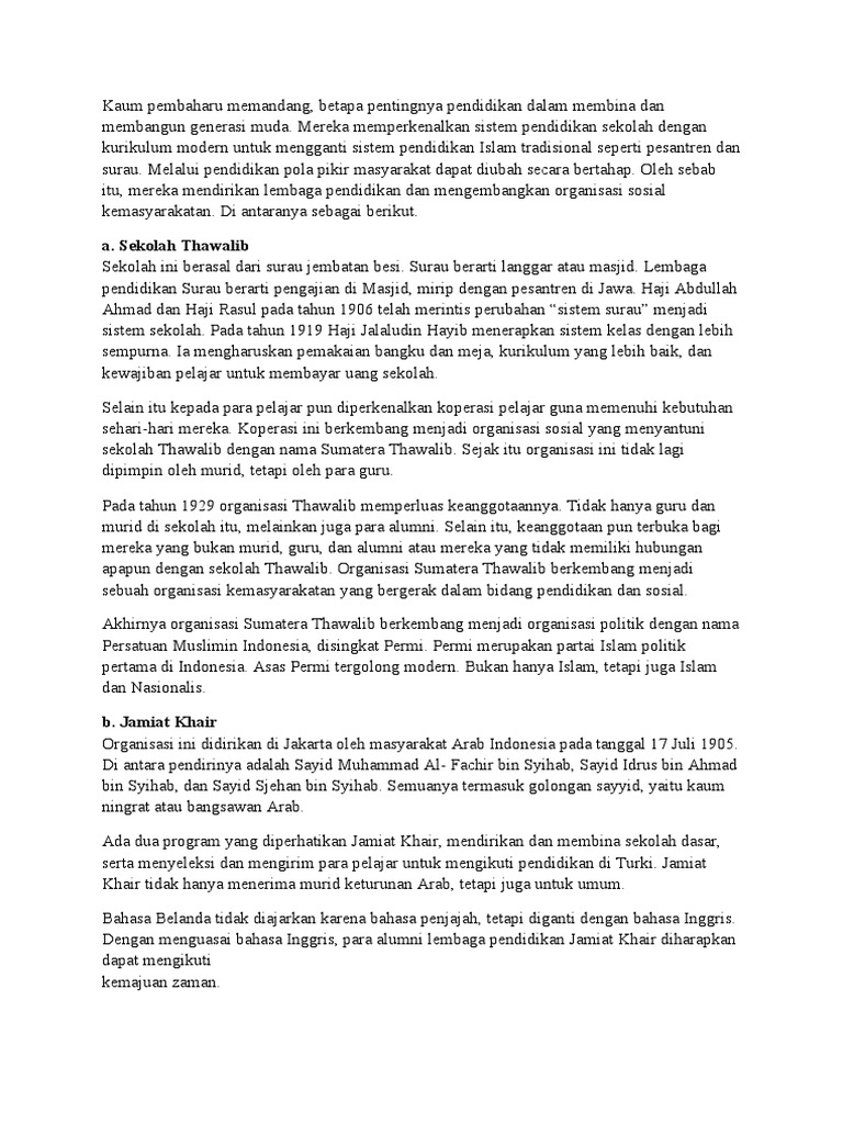 Gerakan Pembaruan Islam - Kel 7 | PDF | Ilmu Sosial