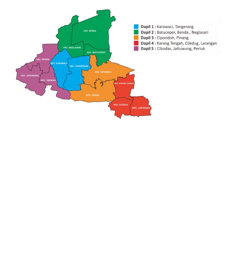 Peta Kota Tangerang | PDF