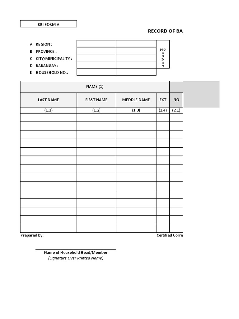 Rbi Form A | PDF