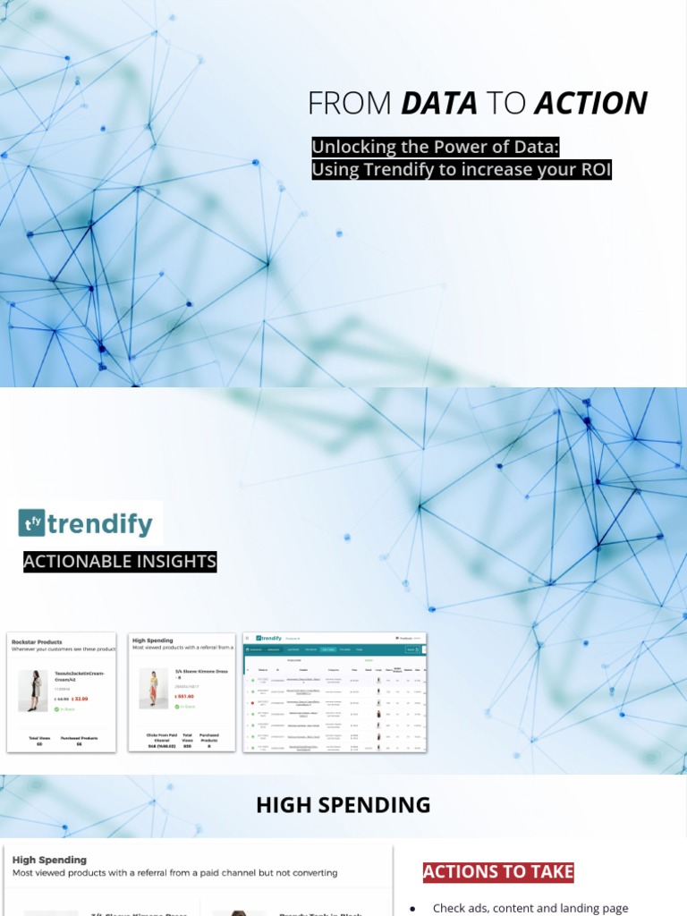 Boost ROI with Trendify: Data-Driven Strategies | PDF | Direct ...