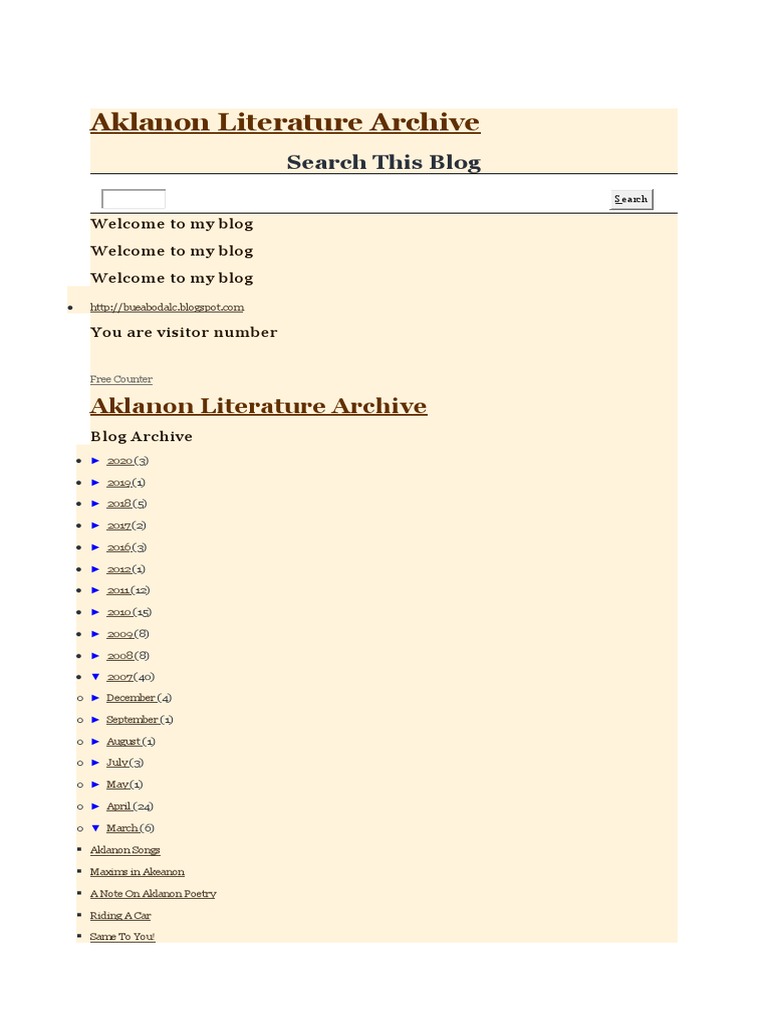 Aklanon Songs | PDF