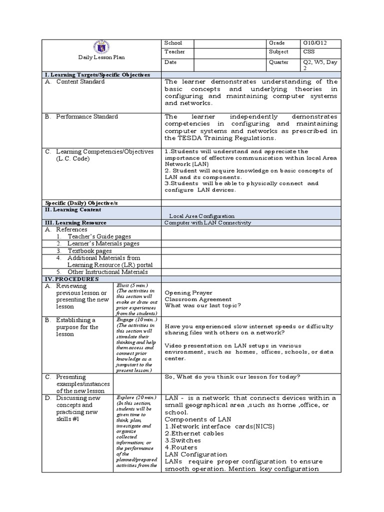 Local Area Network Week2 (3.2) | PDF | Computer Network | Network Interface Controller