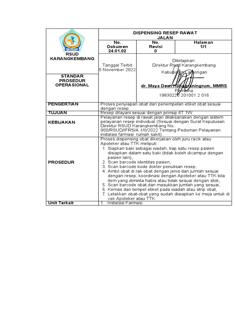 Dispensing Obat Jadi | PDF