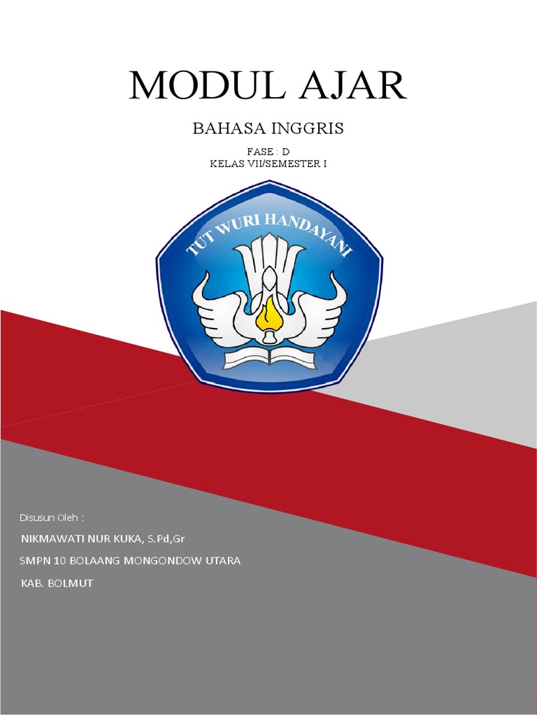 Modul Ajar 1 The Things Around You | PDF