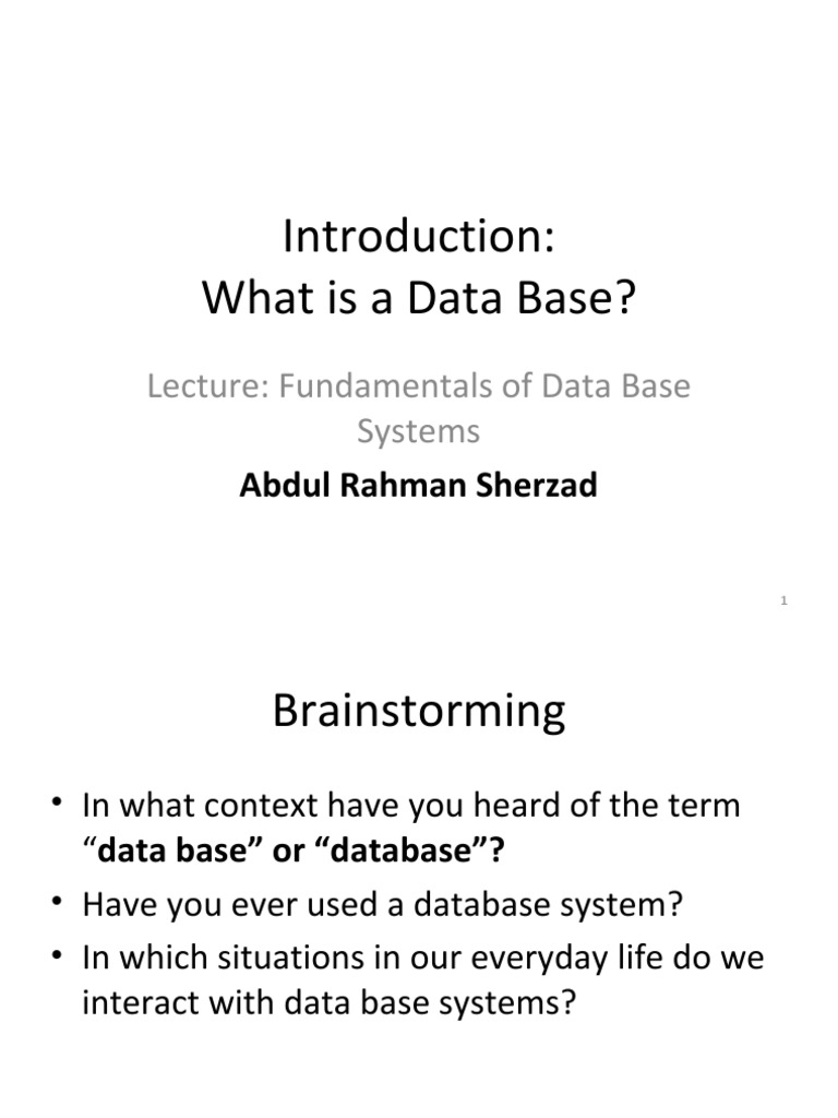 Fundamentals of Database Systems: An Introduction to Databases, Their ...