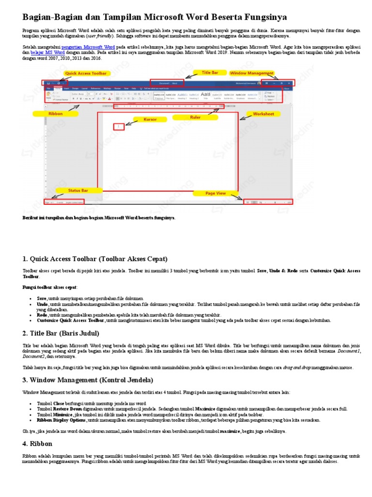 Tutorial MS Word | PDF