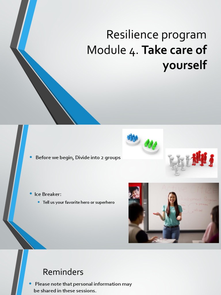 Module 4 Take Care of Yourself | PDF