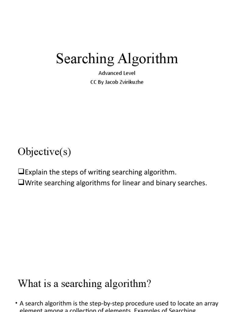 Algorithms and Data Structures-Searching Algorithms | PDF | Arithmetic ... Algorithms and Data Structures-Searching Algorithms | PDF | Arithmetic ...