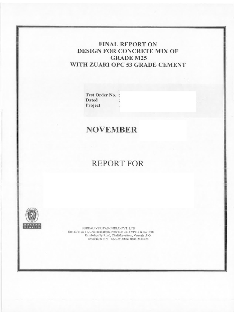 Final Report M25 | PDF