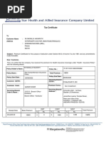 Star Health Insurance-Receipt | PDF | Insurance | Financial Services