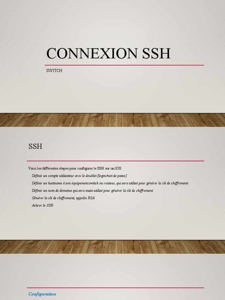 Cisco - Connexion SSH | PDF | Enveloppe de protection | Cryptage