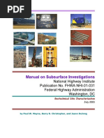 FHWA (2017) Geotechnical Site Characterization (001-032) | PDF | Soil ...