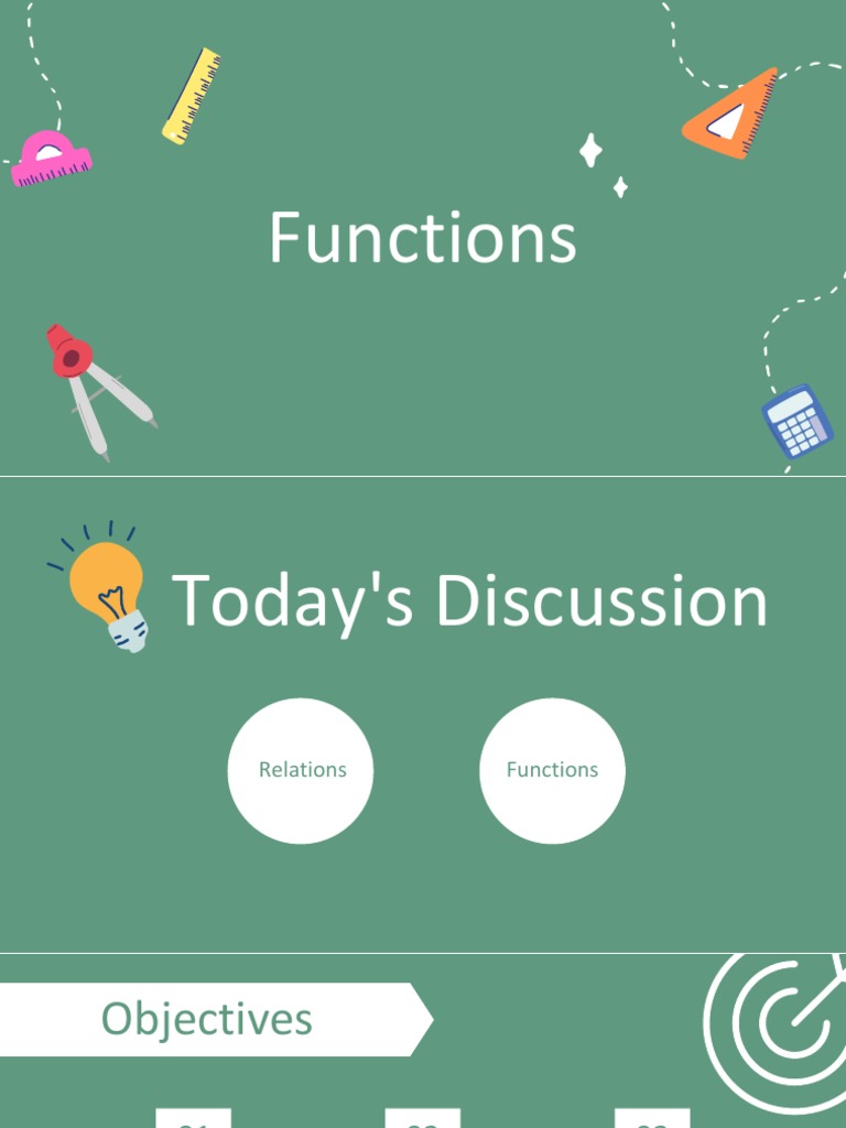 MIDTERM Lesson 1 FUNCTIONS | PDF | Function (Mathematics) | Mathematical Concepts