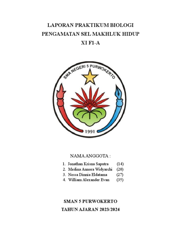 Laporan Praktikum Biologi Sel Tumbuhan | PDF