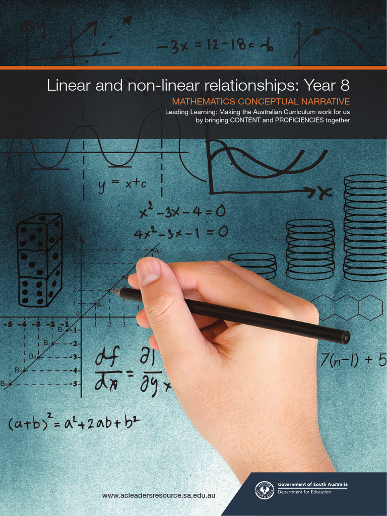 De MATHS CN Linear and Non-Linear Relationships Year 8 LR | PDF ...