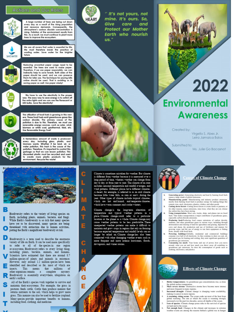 STS Final Brochure 2 | PDF | Climate Change | Agriculture