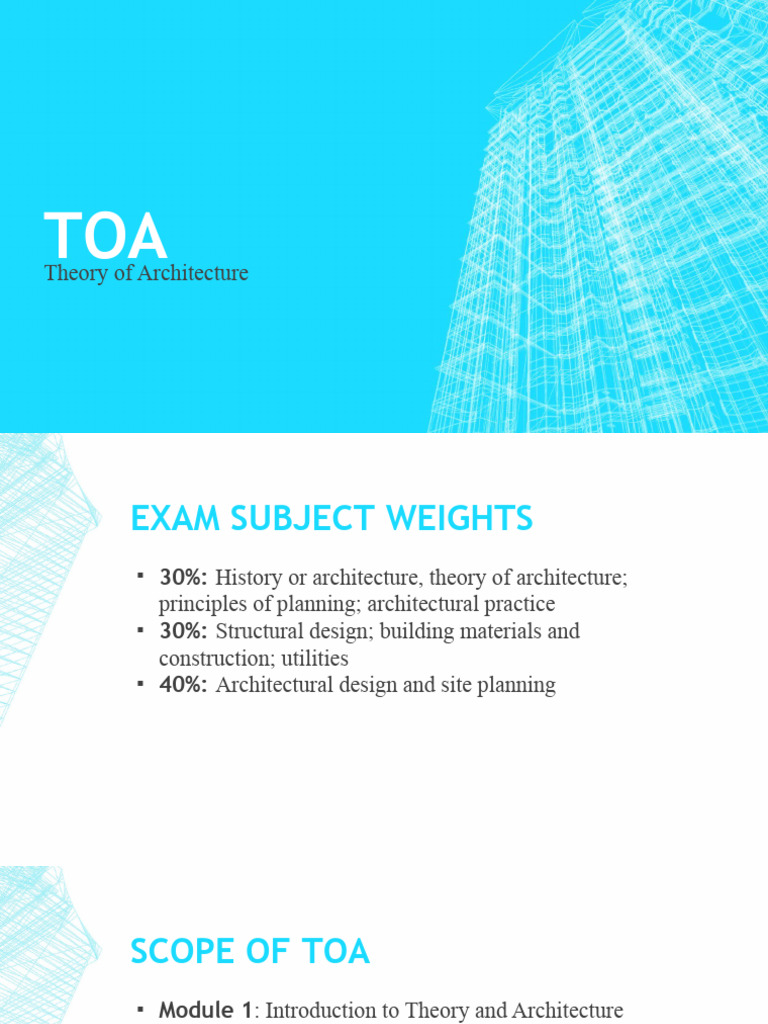 Architecture Exam Guide | PDF | Theory | System