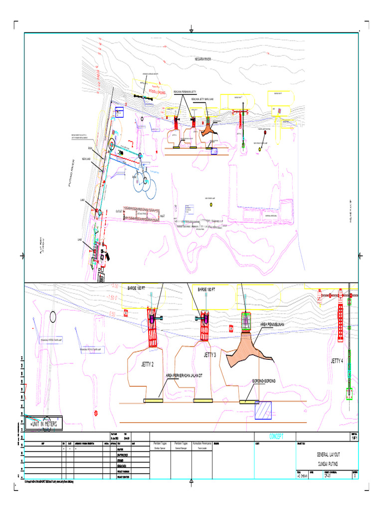 General Design Perbaikan Jetty Dan Additional Jetty | PDF