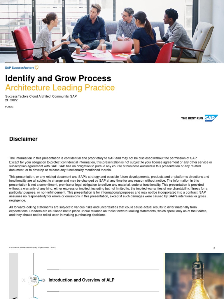 SAP776150 - ALP - SAP SuccessFactors Identify Grow Process - PUBLIC ...