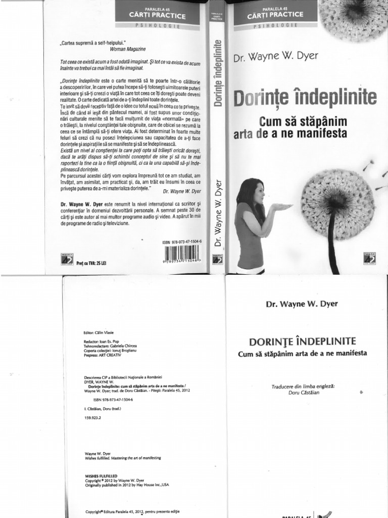 Dorinte Indeplinite - de Wayne Dyer | PDF