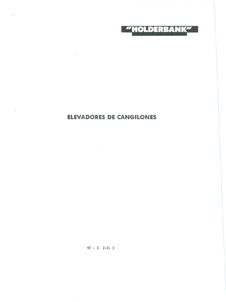 Elevadores de Cangilones | PDF