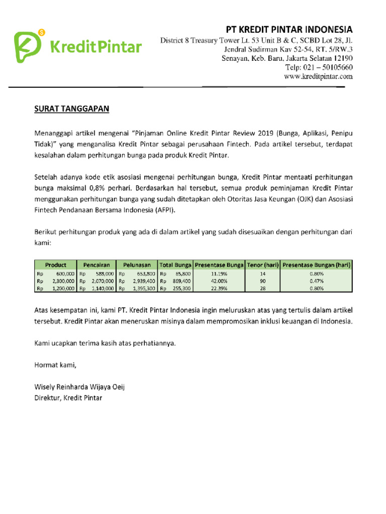 Surat Tang 1641719111 | PDF